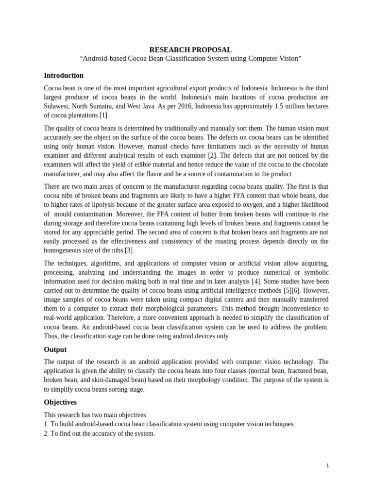 Research Proposal | PDF