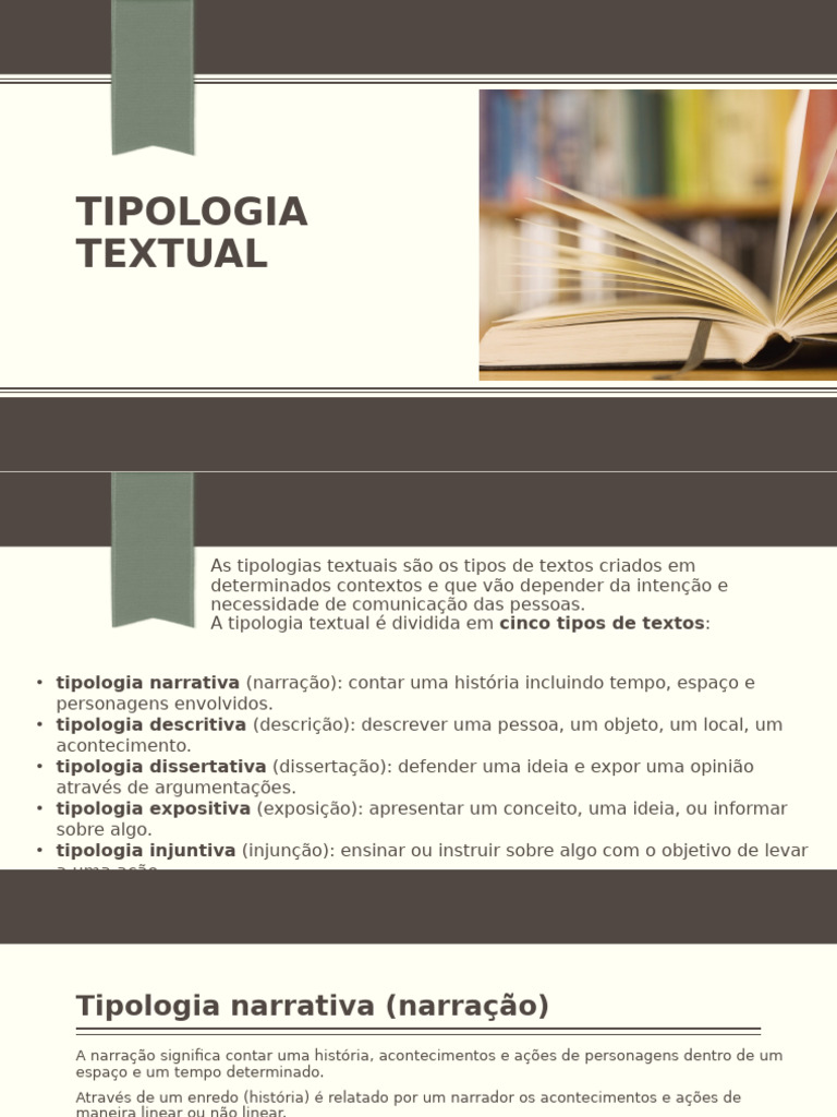 Tipologia Textual | PDF