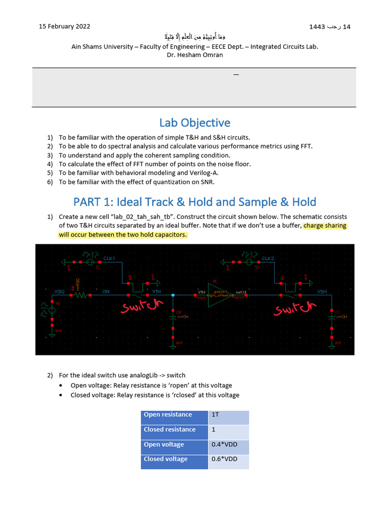 Asys Lab 02 Cadence SMPL Quant v01 | PDF