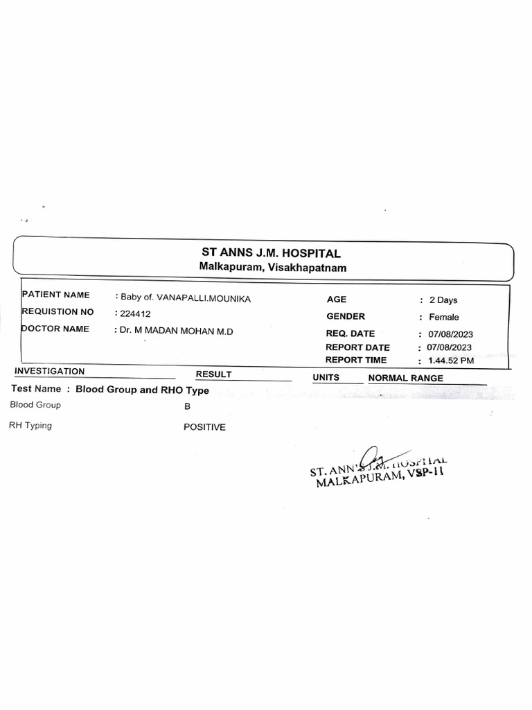 Child Reports | PDF