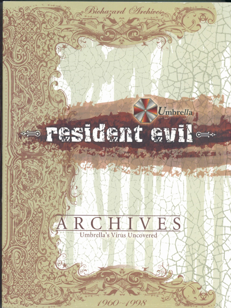 Resident Evil Archives I | PDF
