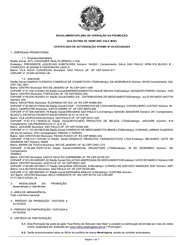 Vale Brinde D52993a200 | PDF