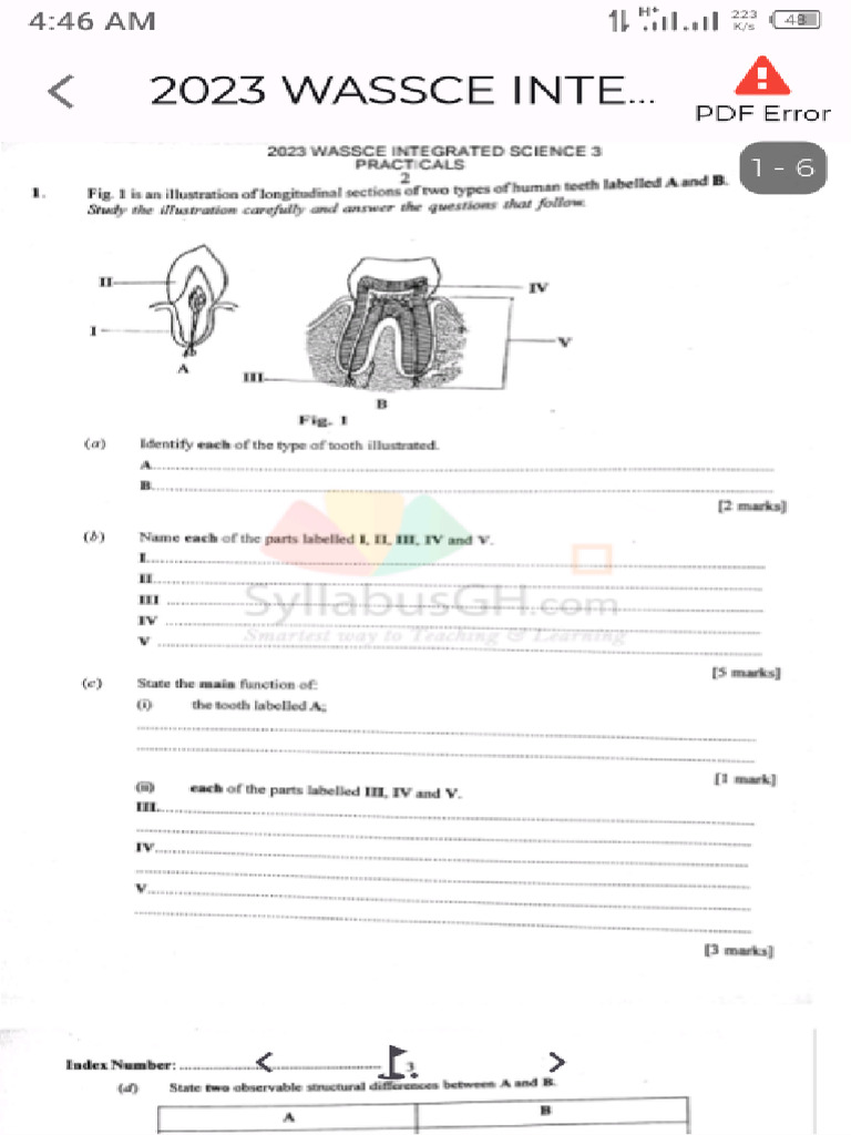 2023 Wassce Int Science Practicals | PDF