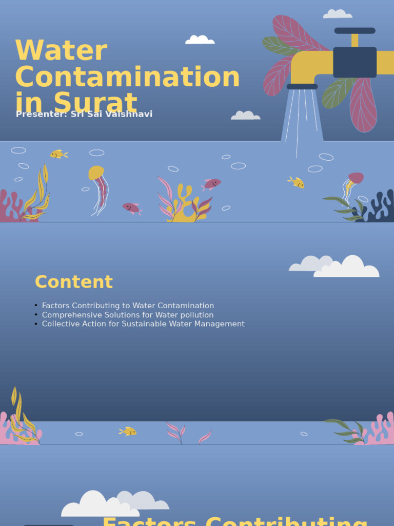 Water Contamination in Surat | PDF
