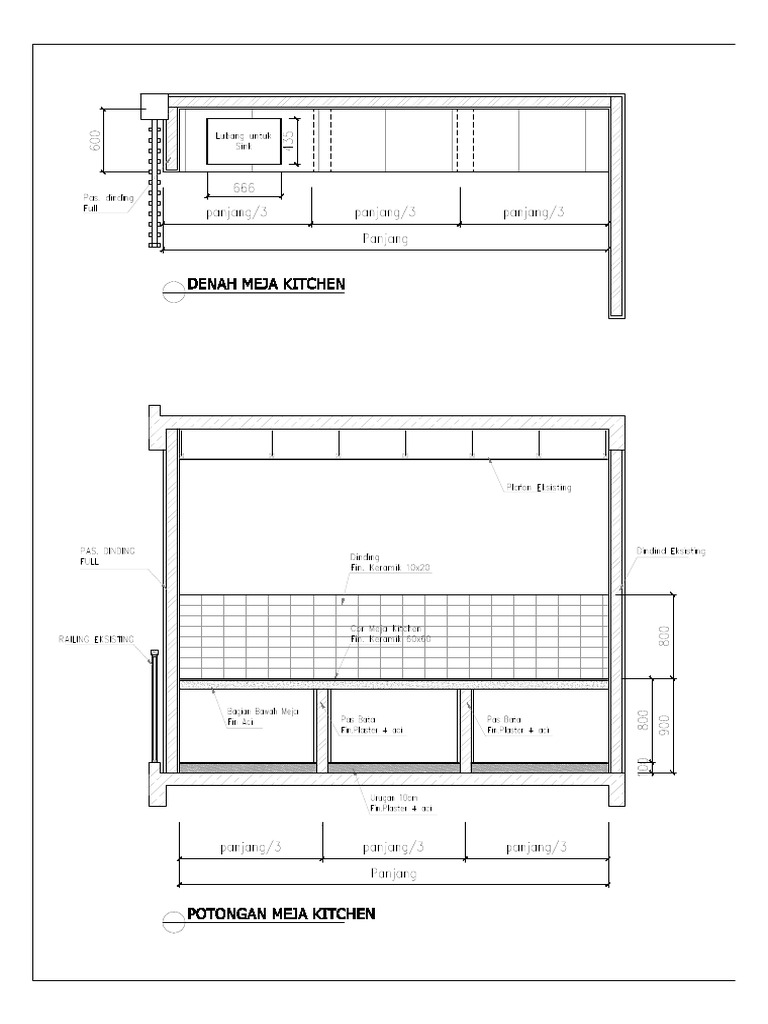 Meja Kitchen | PDF