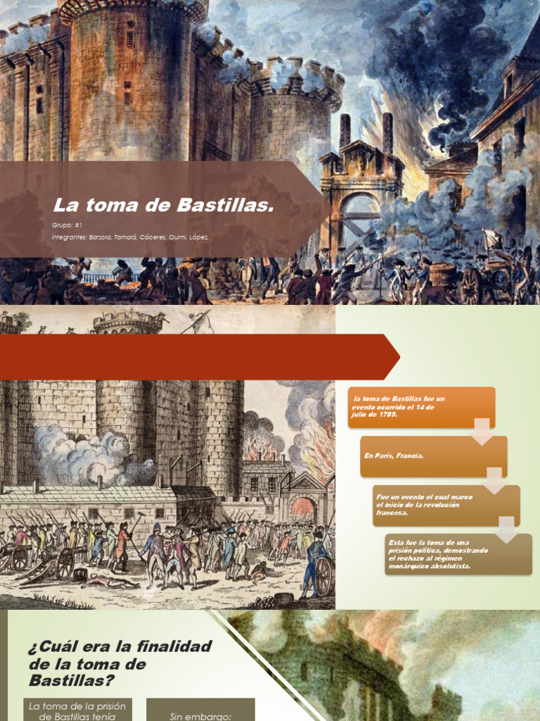 La Toma de Bastilla | PDF