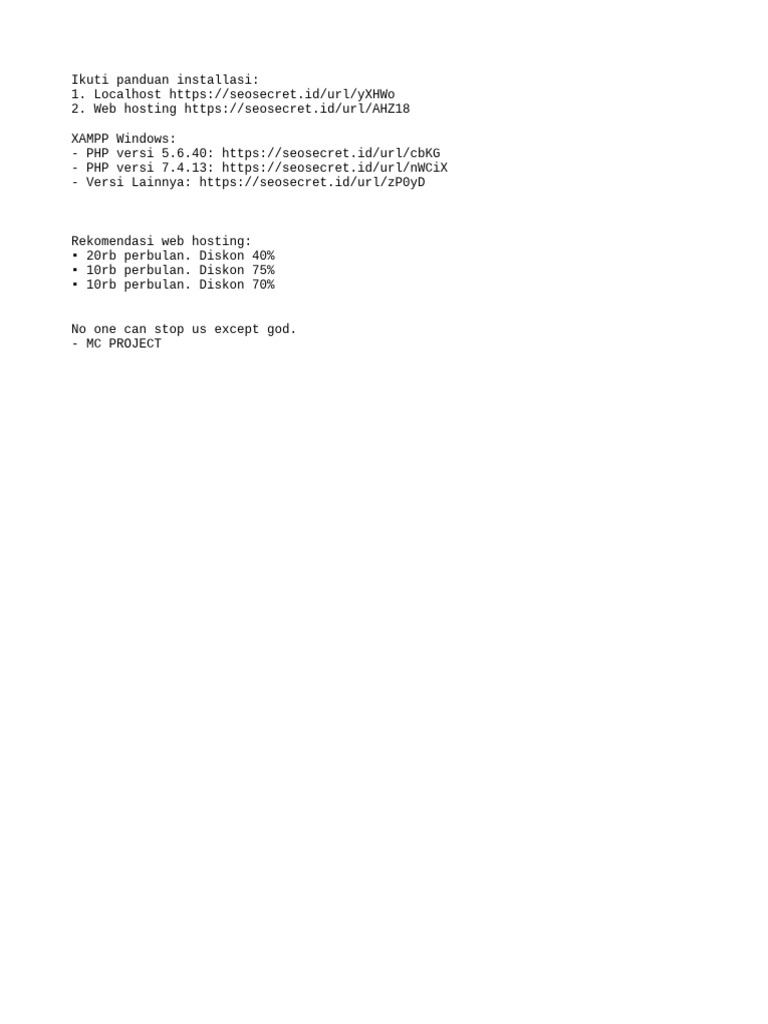 Panduan Penggunaan Source Code Website Pdf