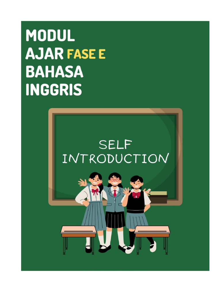 Modul Ajar Inggris Ungkapan Dalam Perkenalan Diri (Self-Introduction) - Fase E | PDF