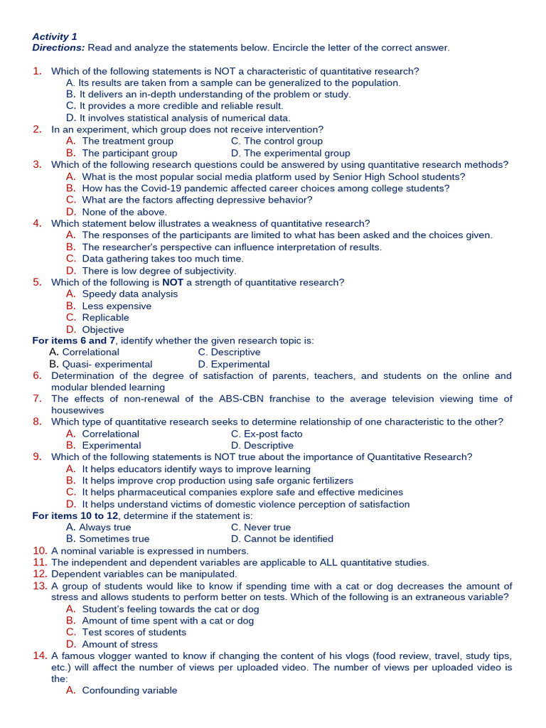 MOdule 1 SUMMATIVE | PDF