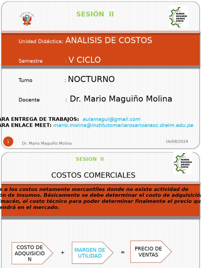 2 Costos Comerciales | PDF