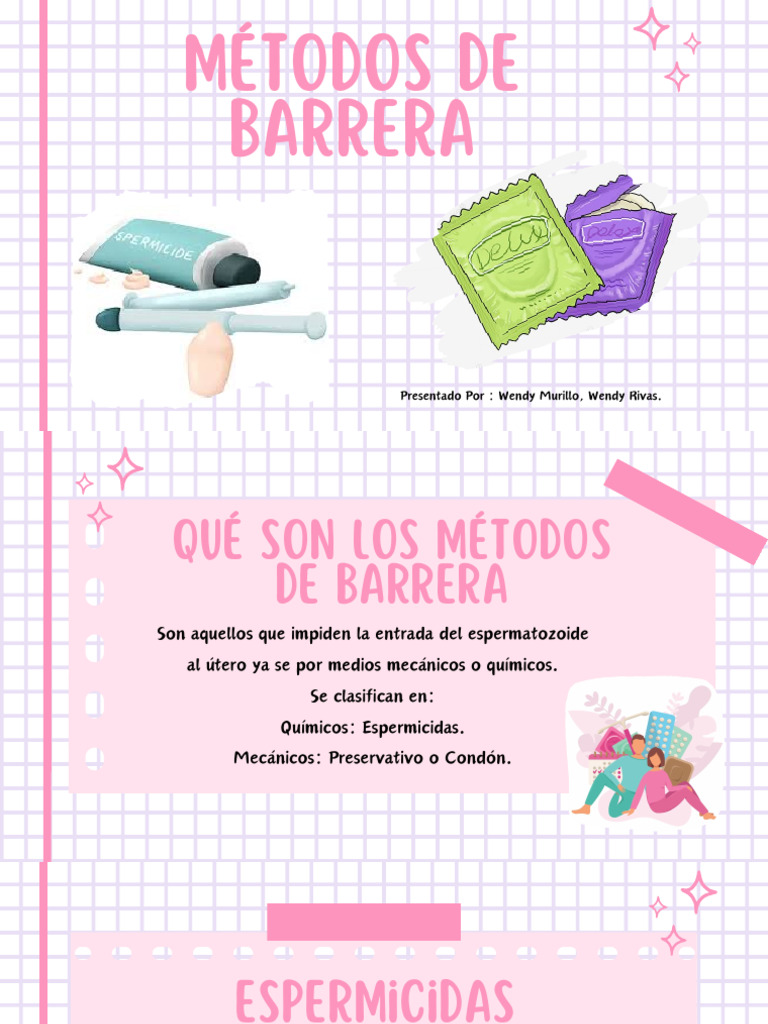 Mètodos de Barrera Quìmicos y Mecànicos | PDF