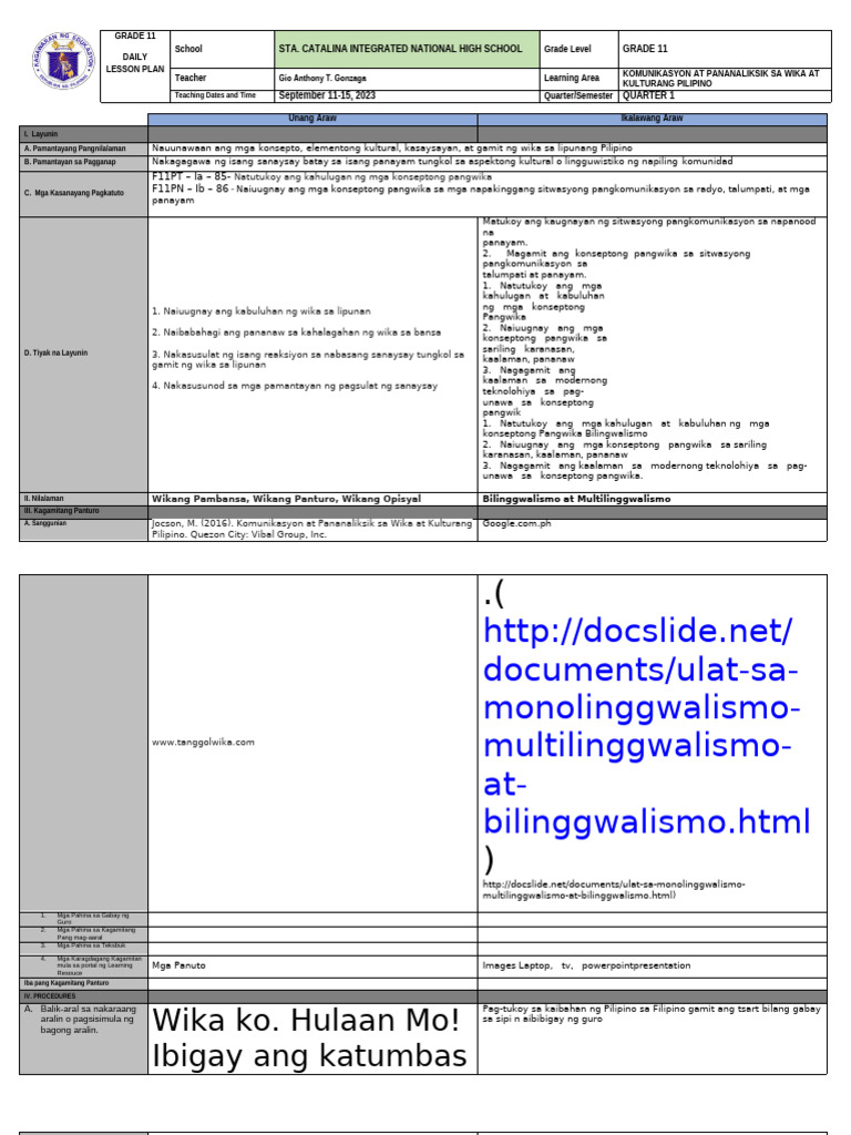 DLP Week 2 Kom | PDF