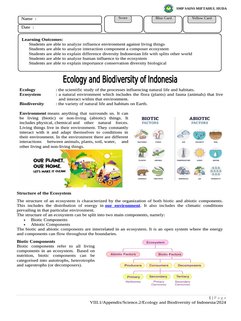 Appendix 7 Ecology and Biodiversity | PDF