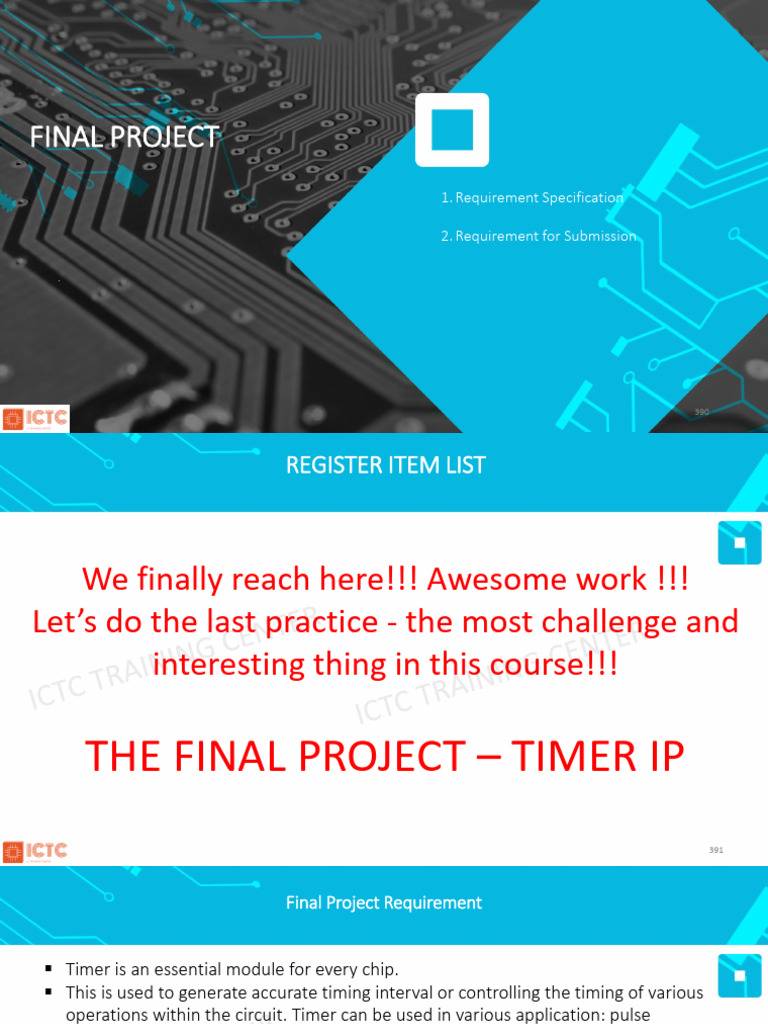 IC Overview - FINAL PROJECT | PDF