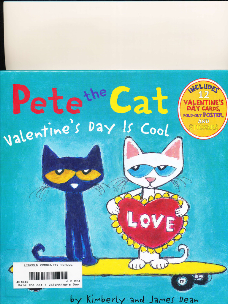 Pete The Cat-Valentine's Day Is Cool | PDF