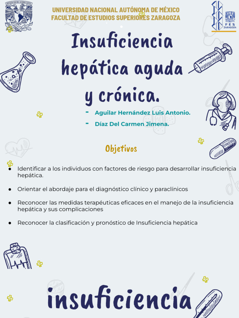 Insuficiencia Hepática Aguda y Crónica | PDF