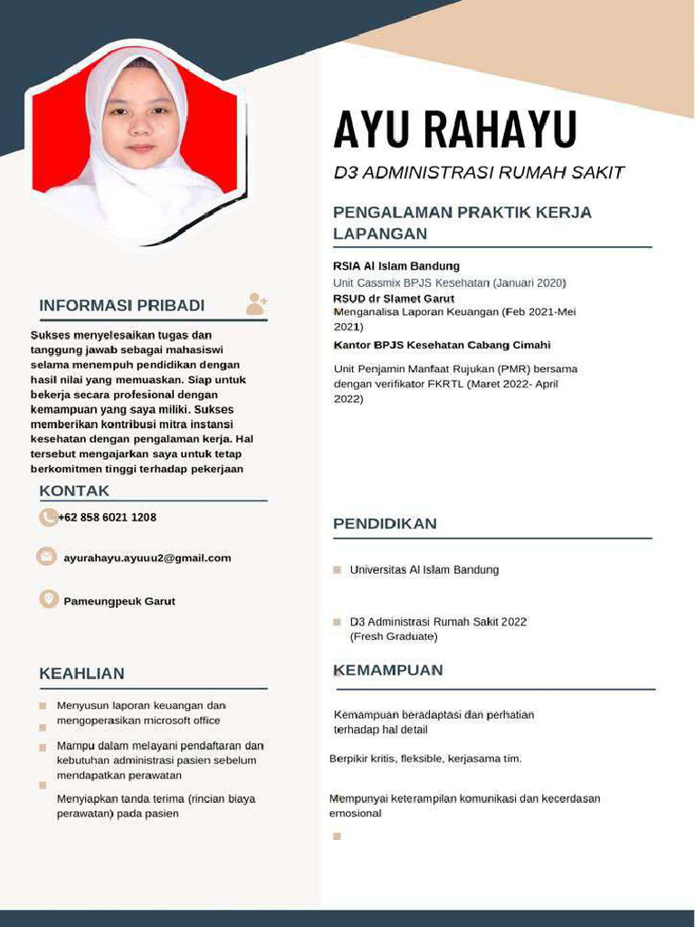 Ayu Rahayu_ Library Staff | PDF