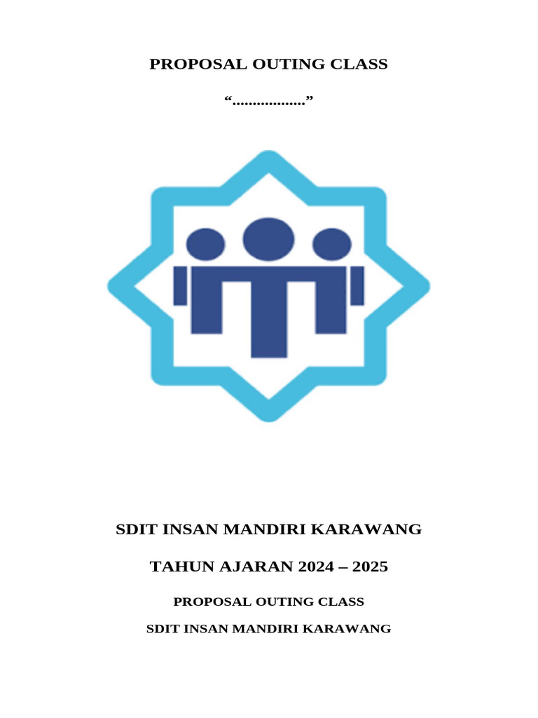 Proposal Outing Class JCC | PDF