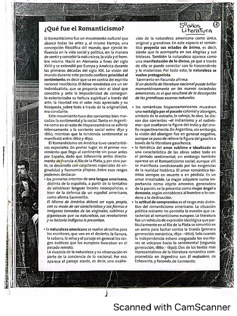 Unidad 4 El Romanticismo en América | PDF