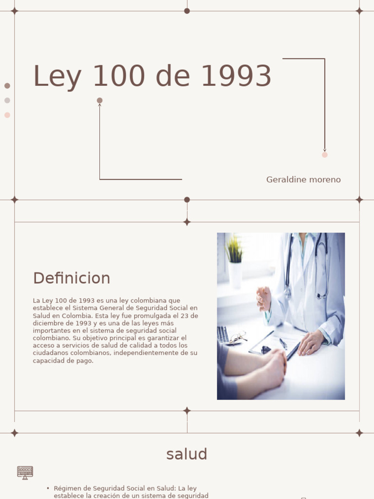 Ley 100 | PDF