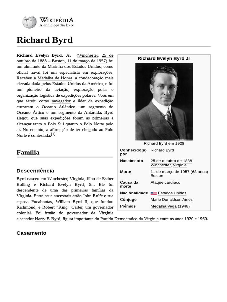 Richard Byrd | PDF
