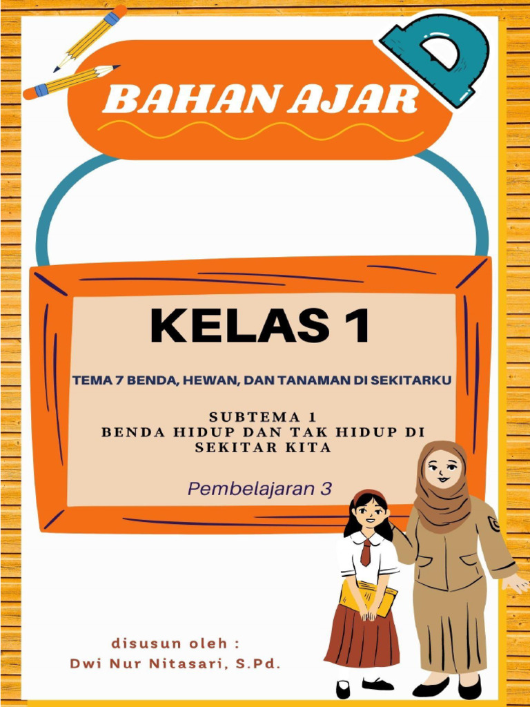 2.pengembangan Bahan Ajar Kelas 1 - Dwi Nur Nitasari | PDF