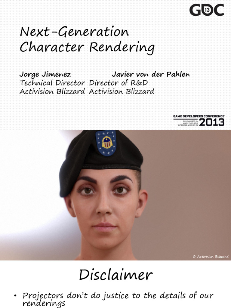 Next Generation Character Rendering v6 | PDF