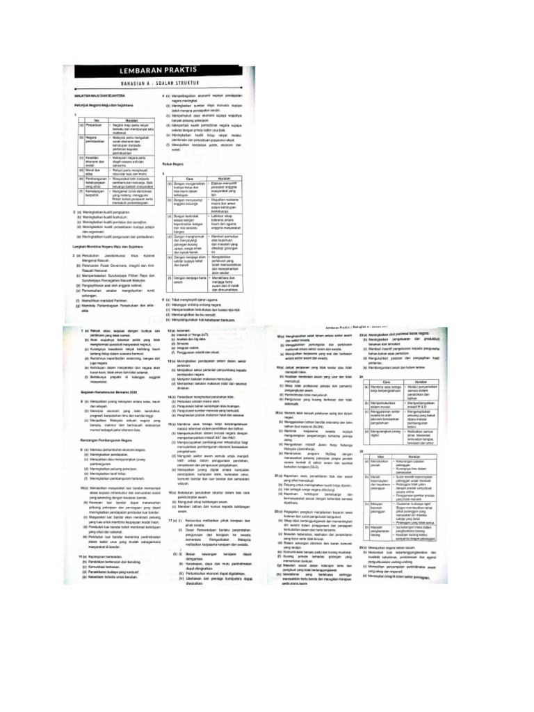 Jawapan Buku LP Pa Sem 2 | PDF