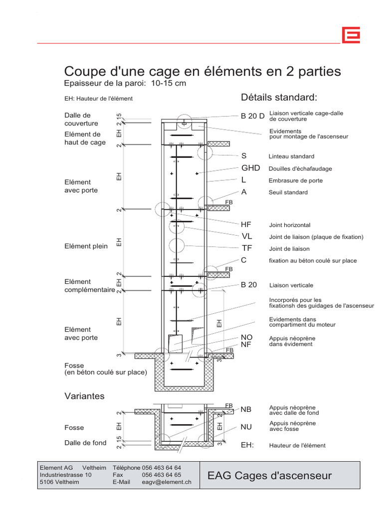 Coupe Ascenseur | PDF
