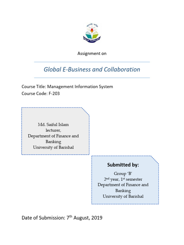 MIS Chapter 2 (Group B) PDF | PDF | Web Conferencing | Finance & Money Management