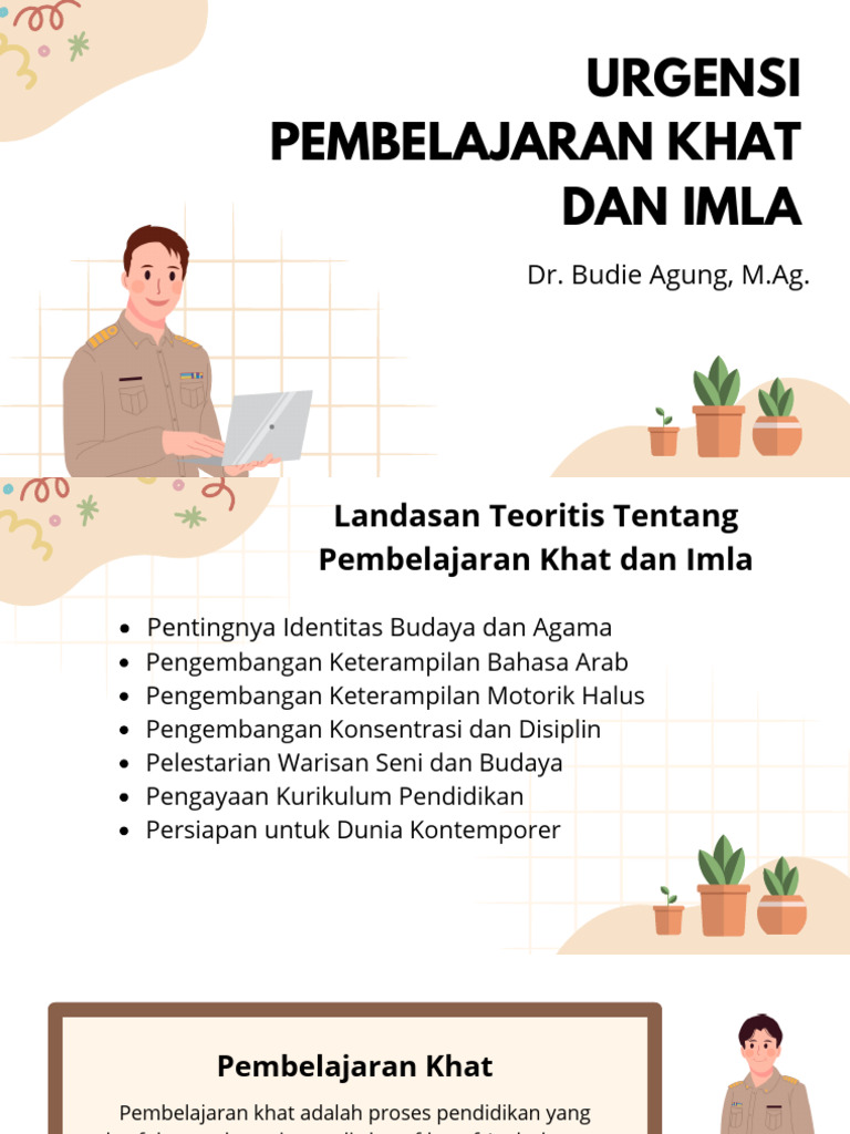 Urgensi Pembelajaran Khat Dan Imla | PDF