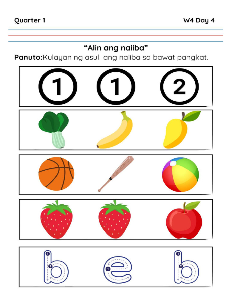 Alin Ang Naiiba | PDF
