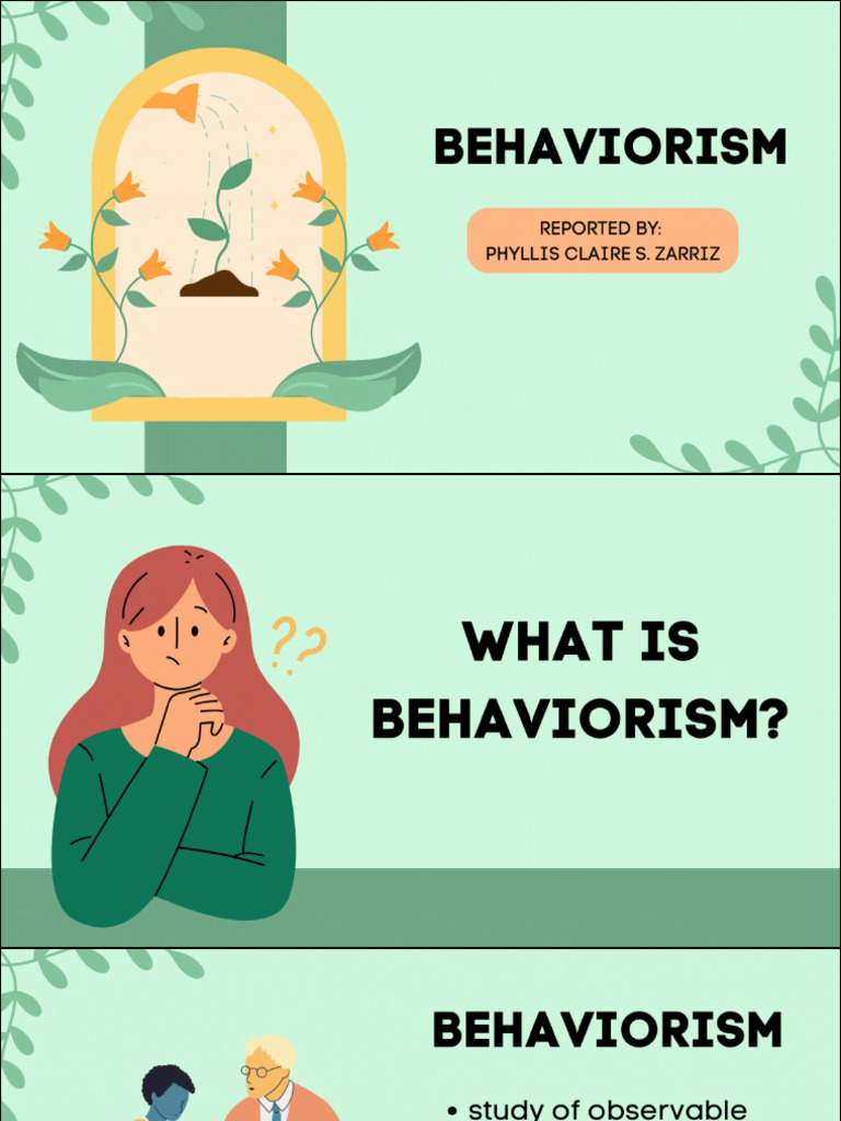 Behaviorism Report | PDF