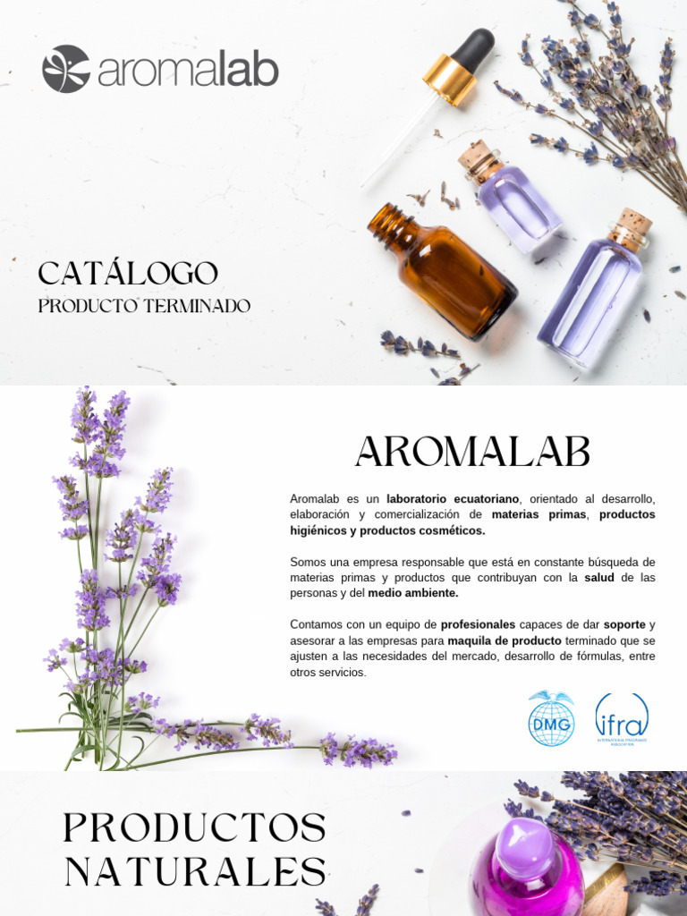 Catálogo Aromalab 2022 | PDF