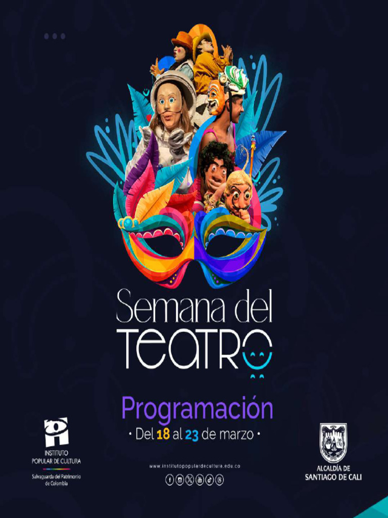 Programacion Semana Del Teatro Ipc 2024 | PDF