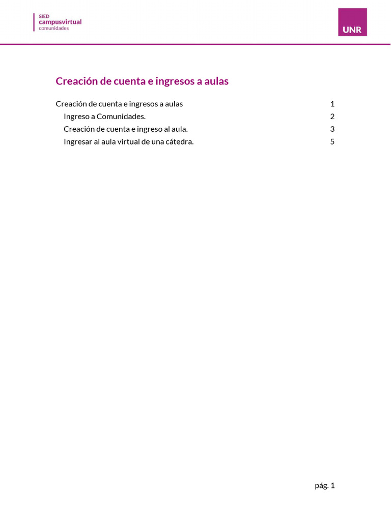 Tutorial Crear Cuenta e Ingresar Al Aula | PDF