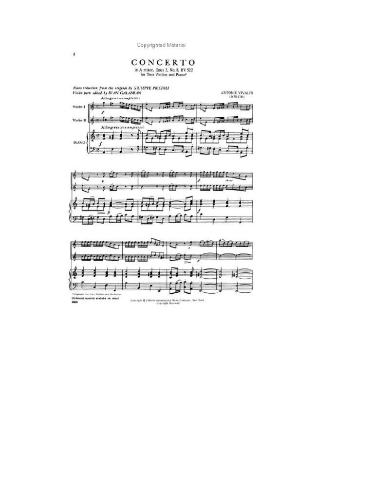 Lá Menor Piano | PDF
