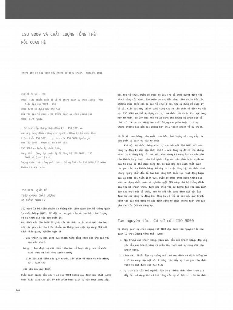 QTCL and ISO 1 | PDF