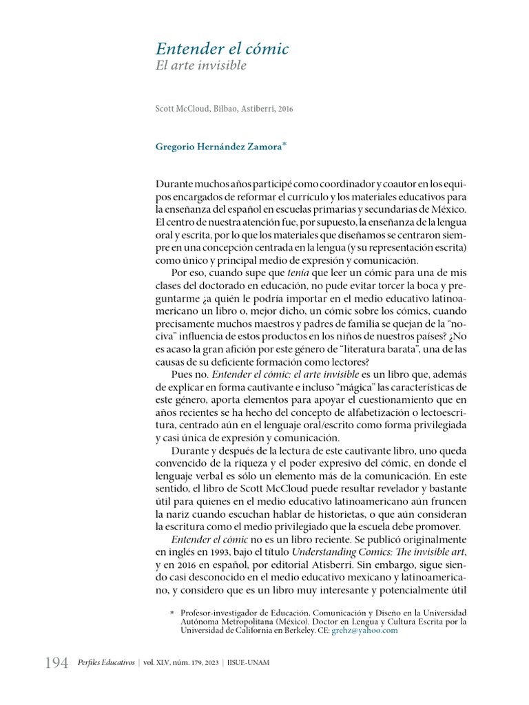 Entender El CÓMIC | PDF