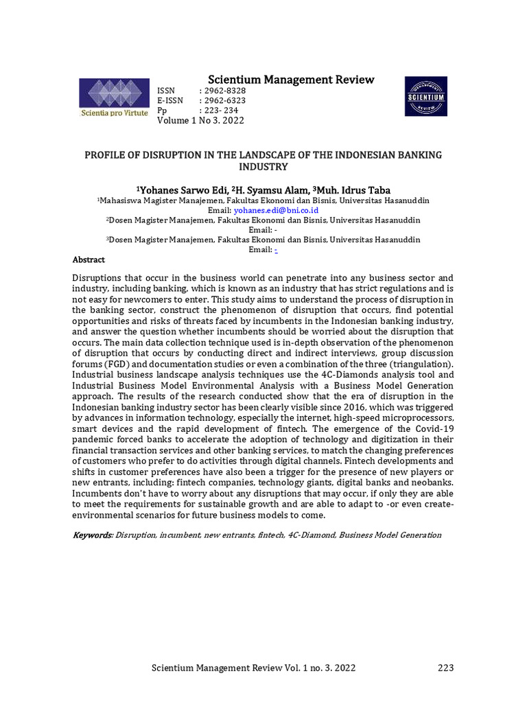 Disruption Era | PDF