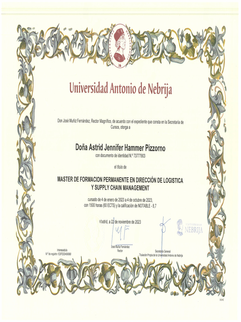 Titulo de Master | PDF