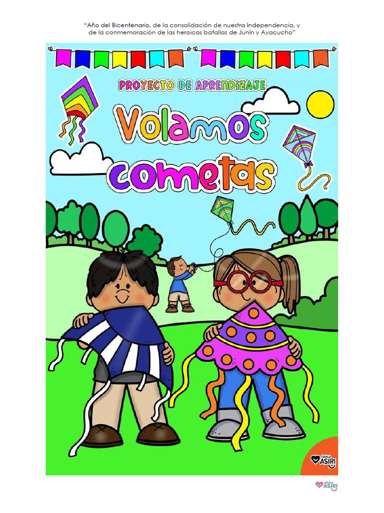 Proyecto Volamos Las Cometas | PDF