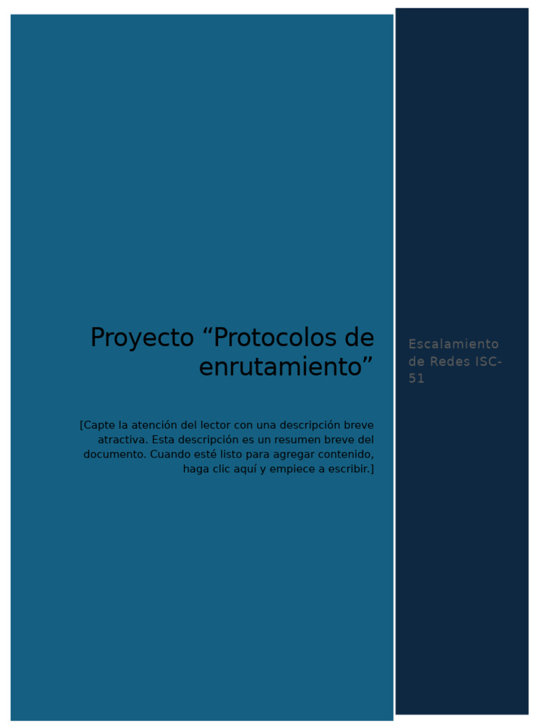 Proyecto Redes | PDF
