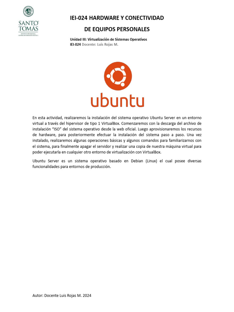 Instalación Ubuntu Server | PDF