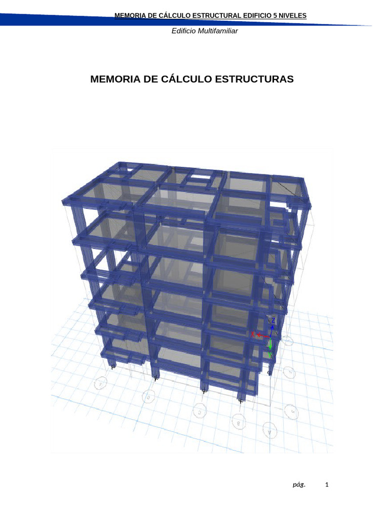 Memoria Calculo Estructuras | PDF