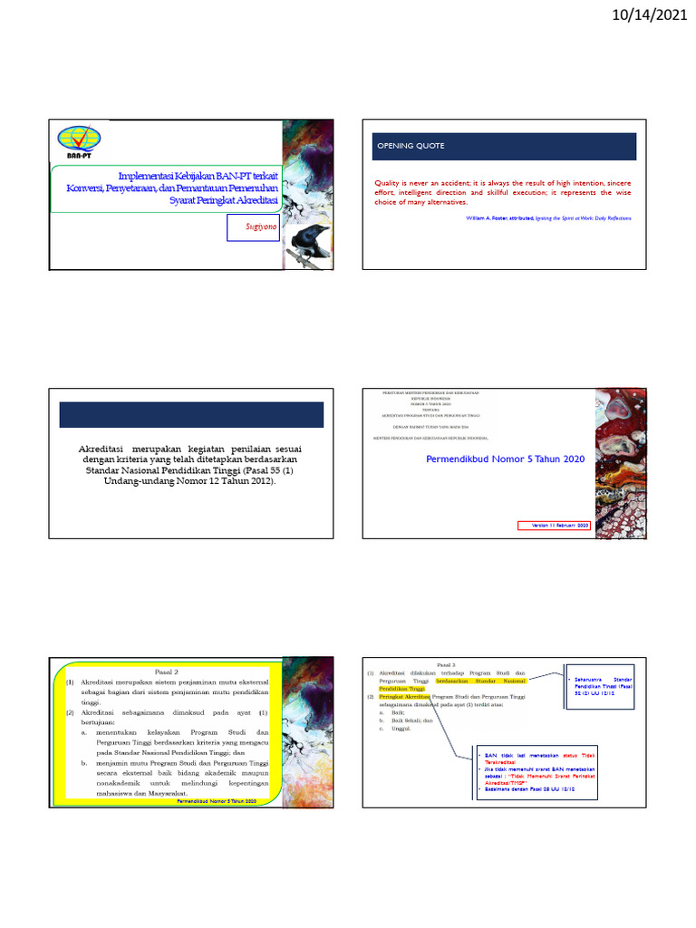 Aptisi Jatim-20211014 - Materi P Sugiyono | PDF