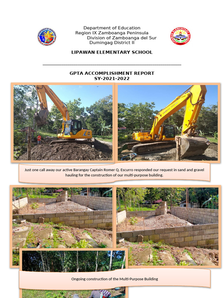 Gpta Accomplishment Report | PDF