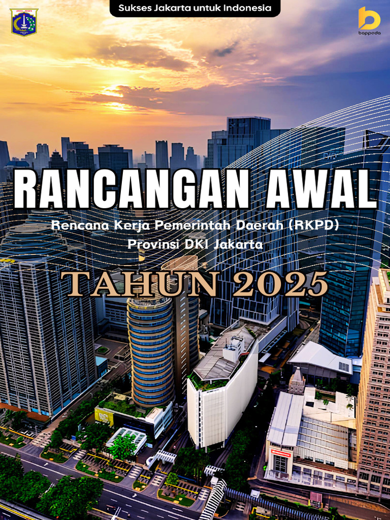 RANWAL RKPD-2025 DKI-Jakarta | PDF | Pengelolaan Keuangan & Uang