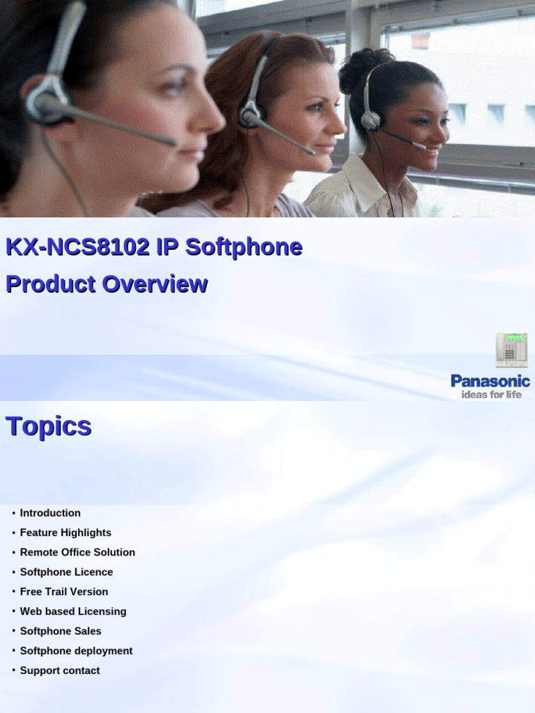 NCS8102 - Softphone (For General) | PDF | Personal Computers | Computers