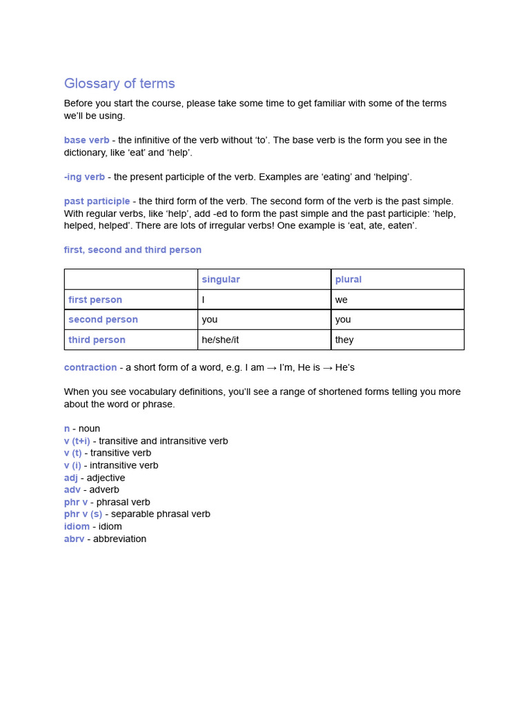 B1 Written Introduction | PDF
